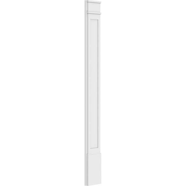 Ekena Millwork TruCraft Flat Panel PVC Pilaster (Pair) & Reviews | Wayfair