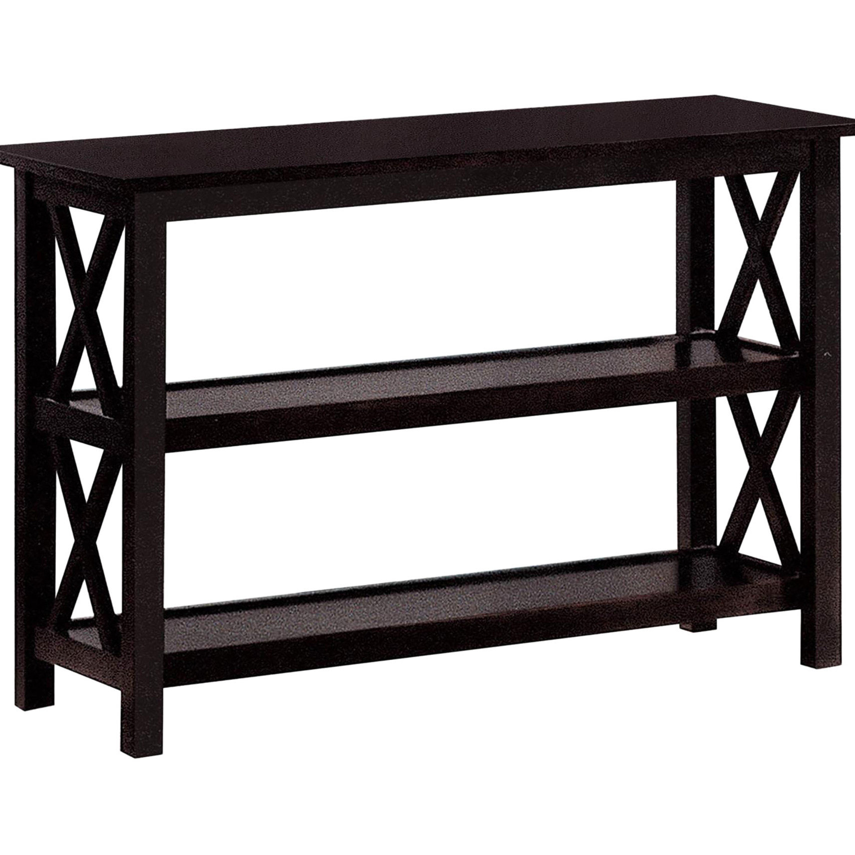 Alcott Hill® Transitional 2-shelf Console Table, Deep , Improves Room ...