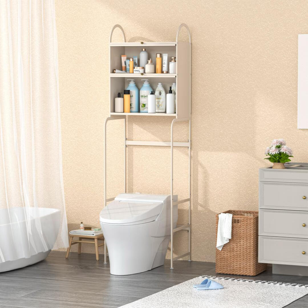 Mercer41 Shondel Metal Freestanding Over-the-Toilet Storage & Reviews ...