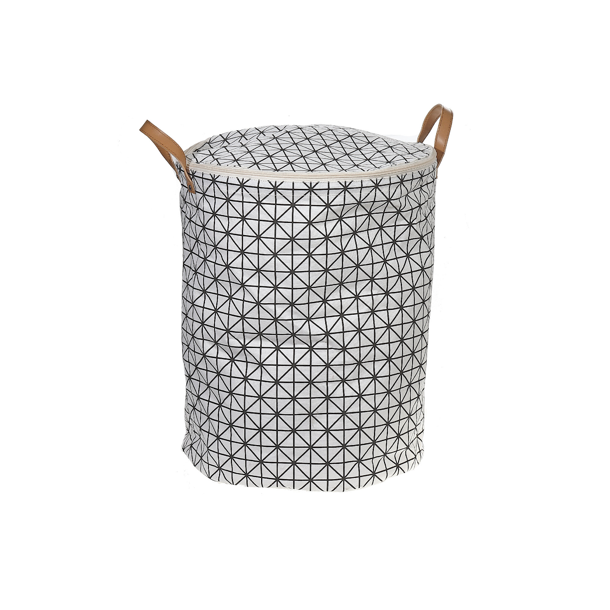 iH casadécor Hamper with Zipper Lid | Wayfair