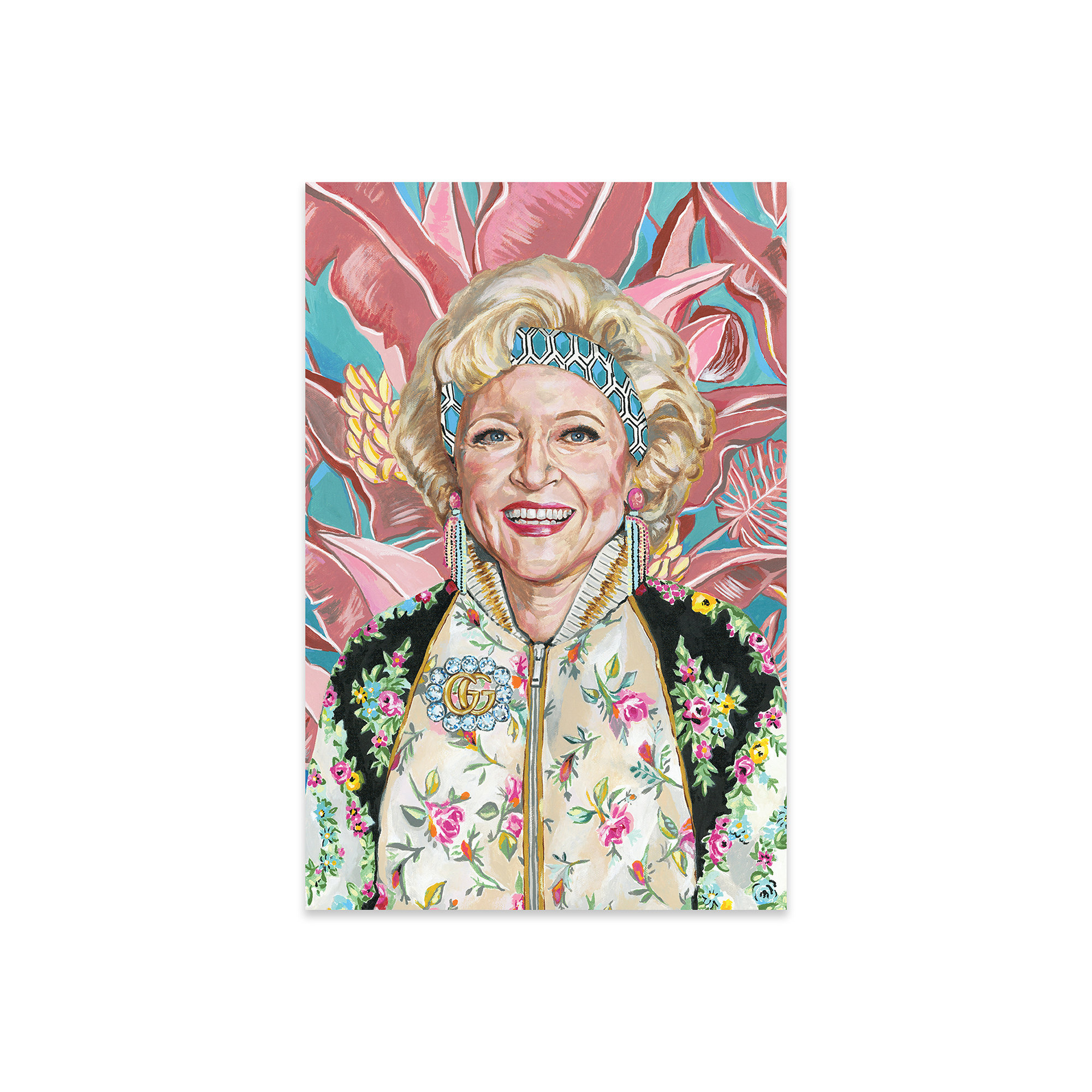 House of Hampton® Rose On Plastic / Acrylic by Heather Perry Painting ...