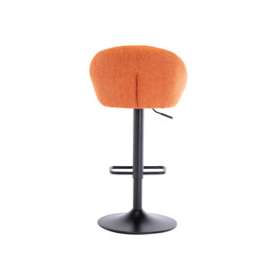 Latitude Run® Swivel Adjustable Height Bar Stool & Reviews | Wayfair