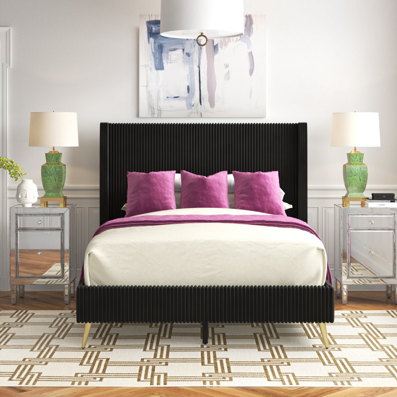 Etta Avenue™ Andretta Upholstered Bed & Reviews | Wayfair