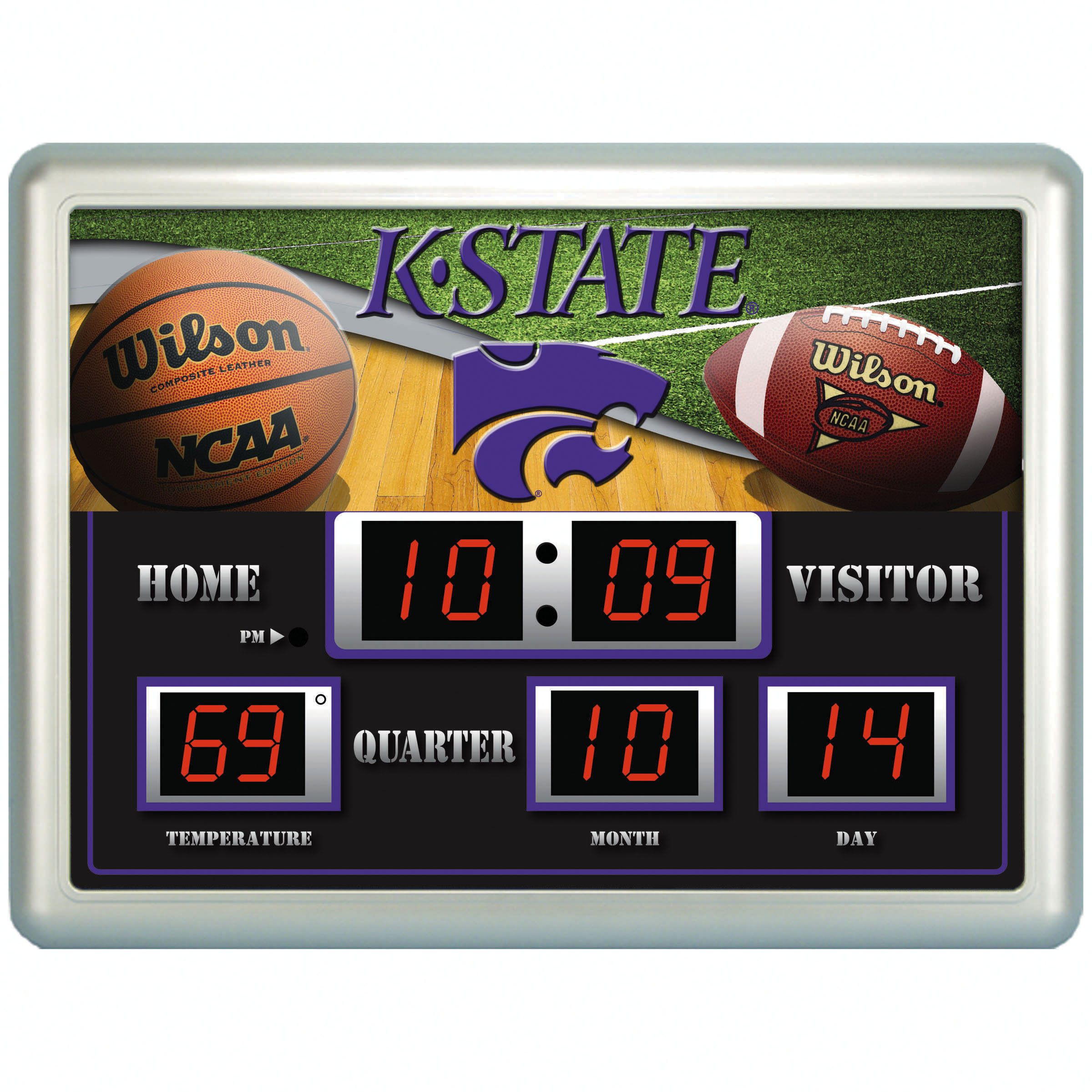Team Sports America NCAA Wall Clock | Wayfair