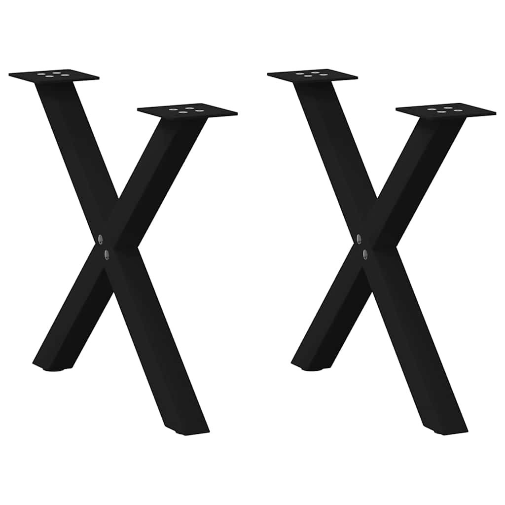 vidaXL Dining Table Leg Powder-coated steel Standard | Wayfair