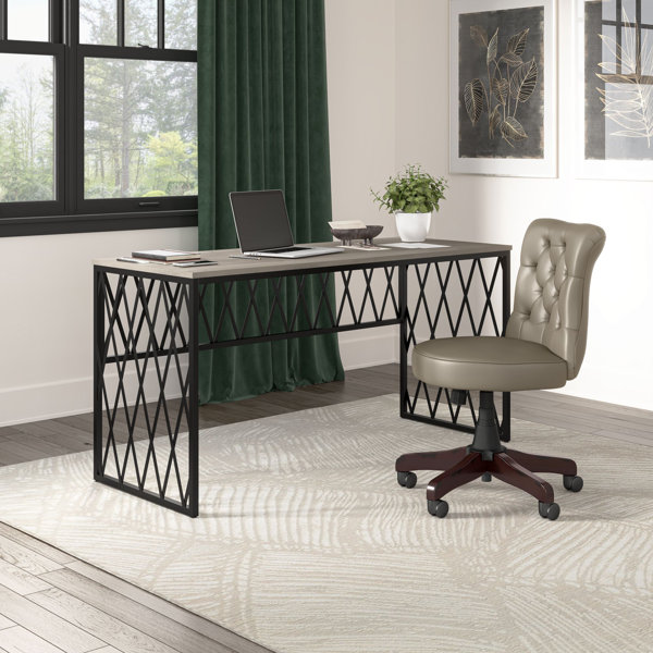 17 Stories Metal Writing Desk | Wayfair
