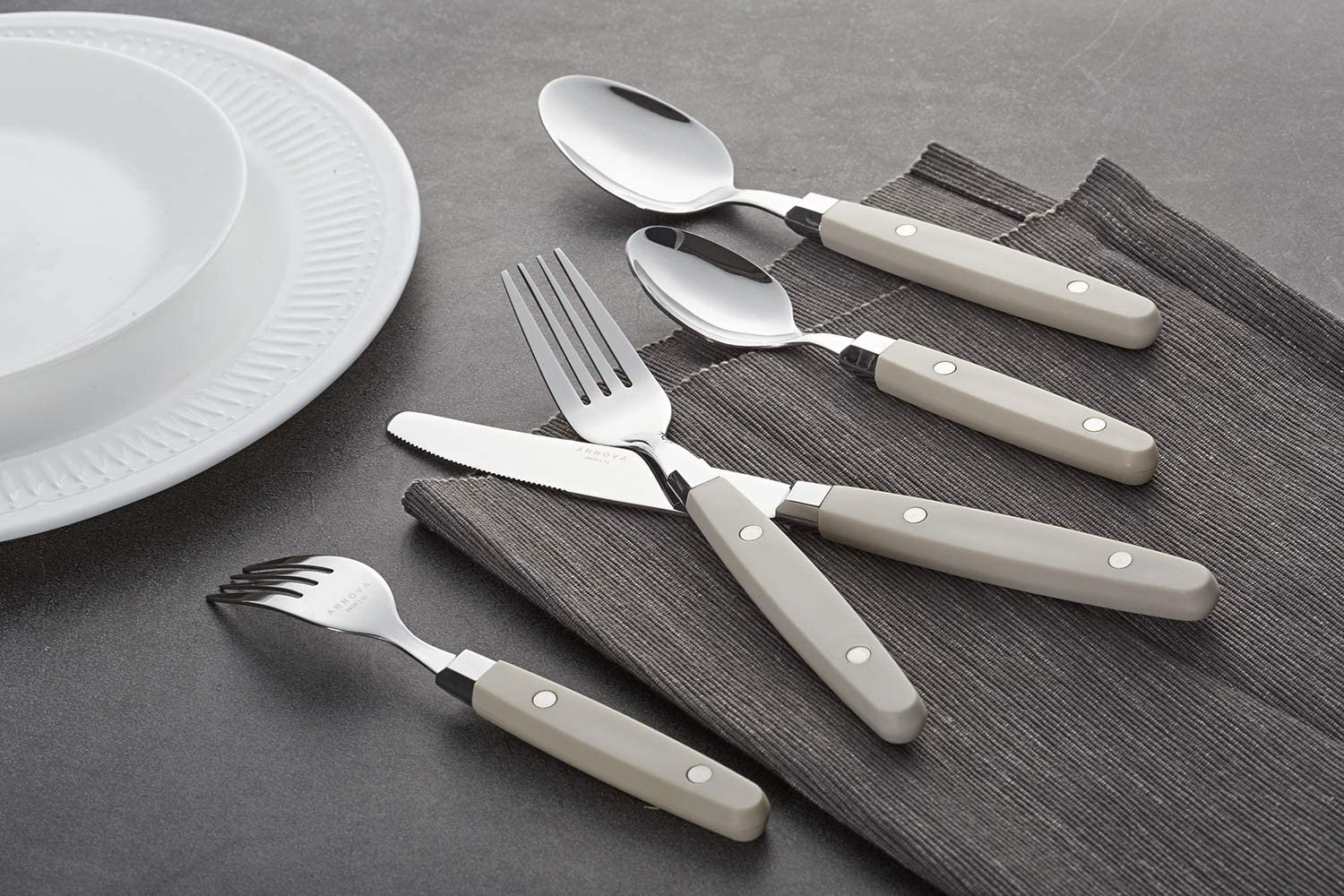 ANNOVA 20 Piece Flatware Set, Service for 4 & Reviews | Wayfair