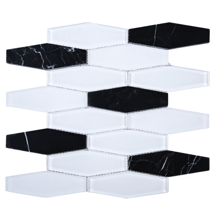 Supreme Tile Fusion 2" x 6" Mosaic Wall Tile & Reviews | Wayfair
