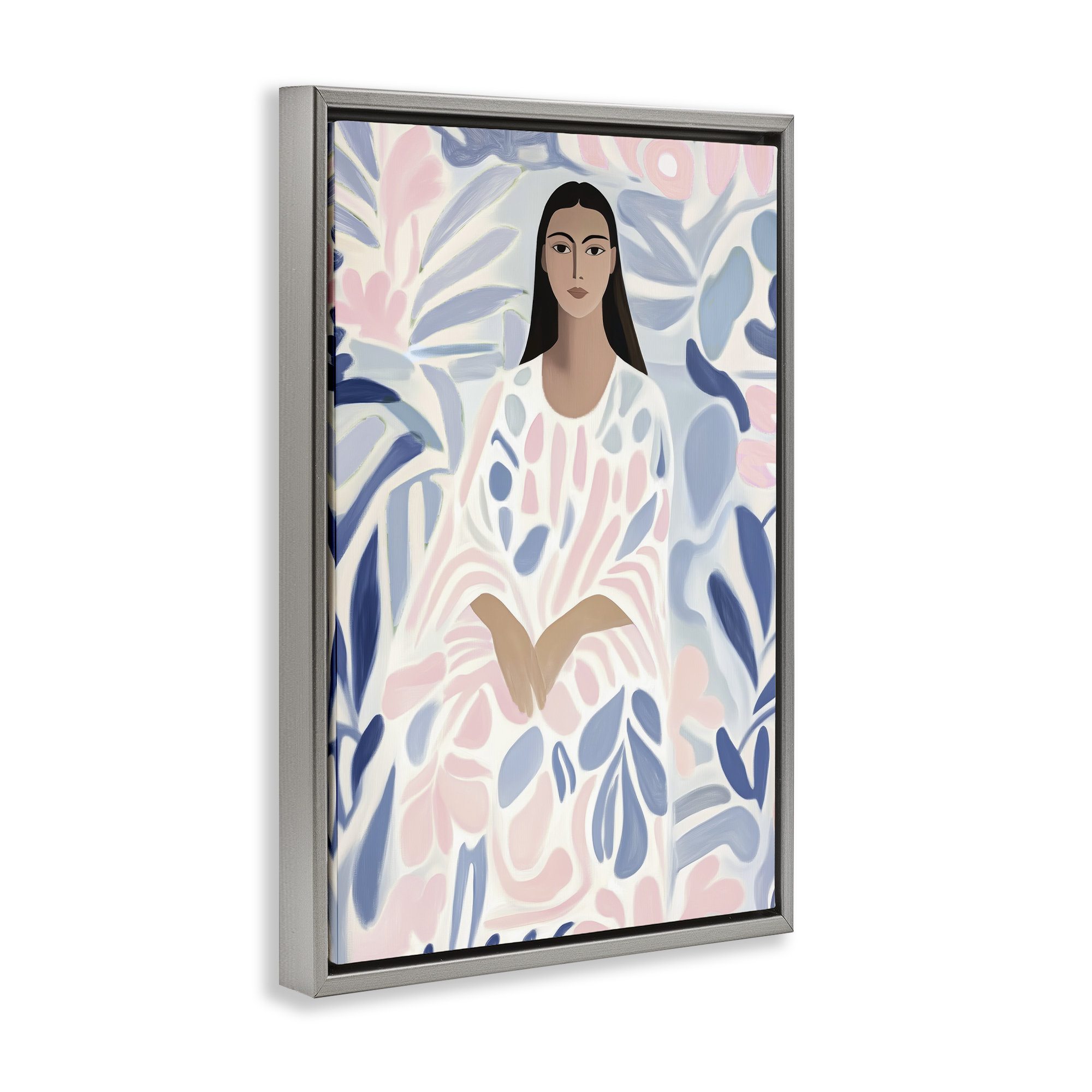 Latitude Run® Pastel Portrait Knowing Floating Frame, design by ...