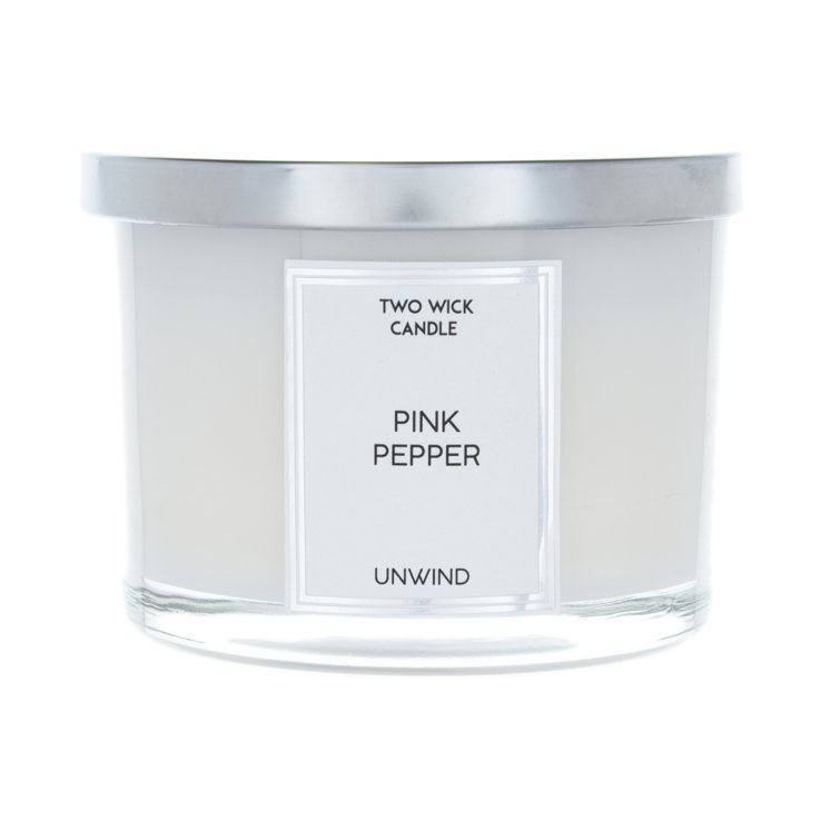 Symple Stuff Pink Pepper Scented Jar Candle | Wayfair.co.uk