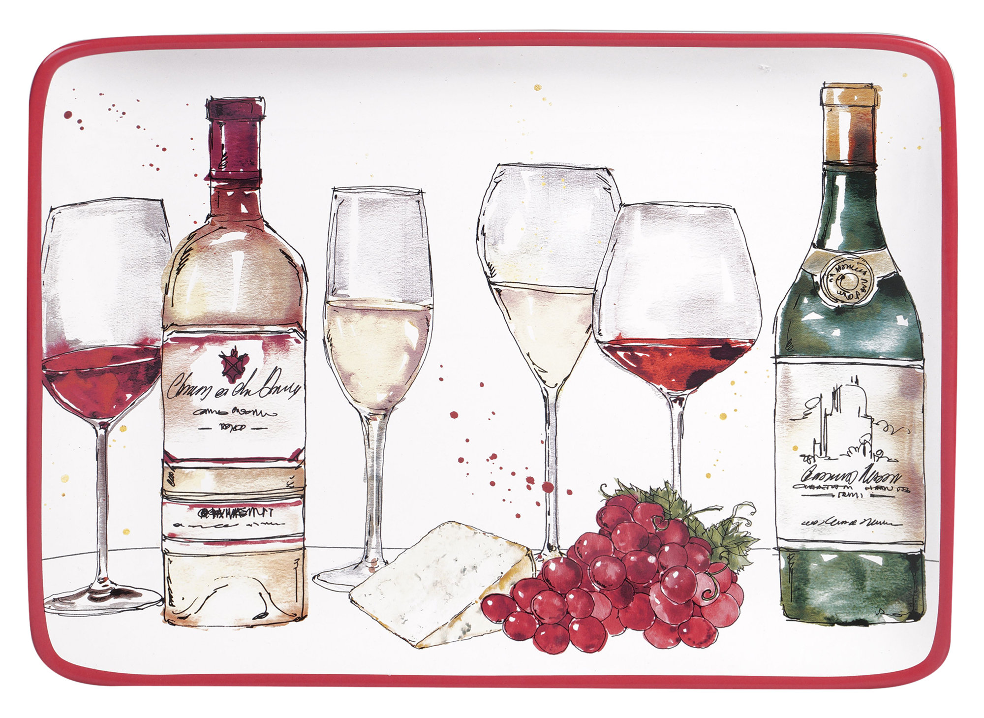 Certified International Napa Rectangular Platter | Wayfair