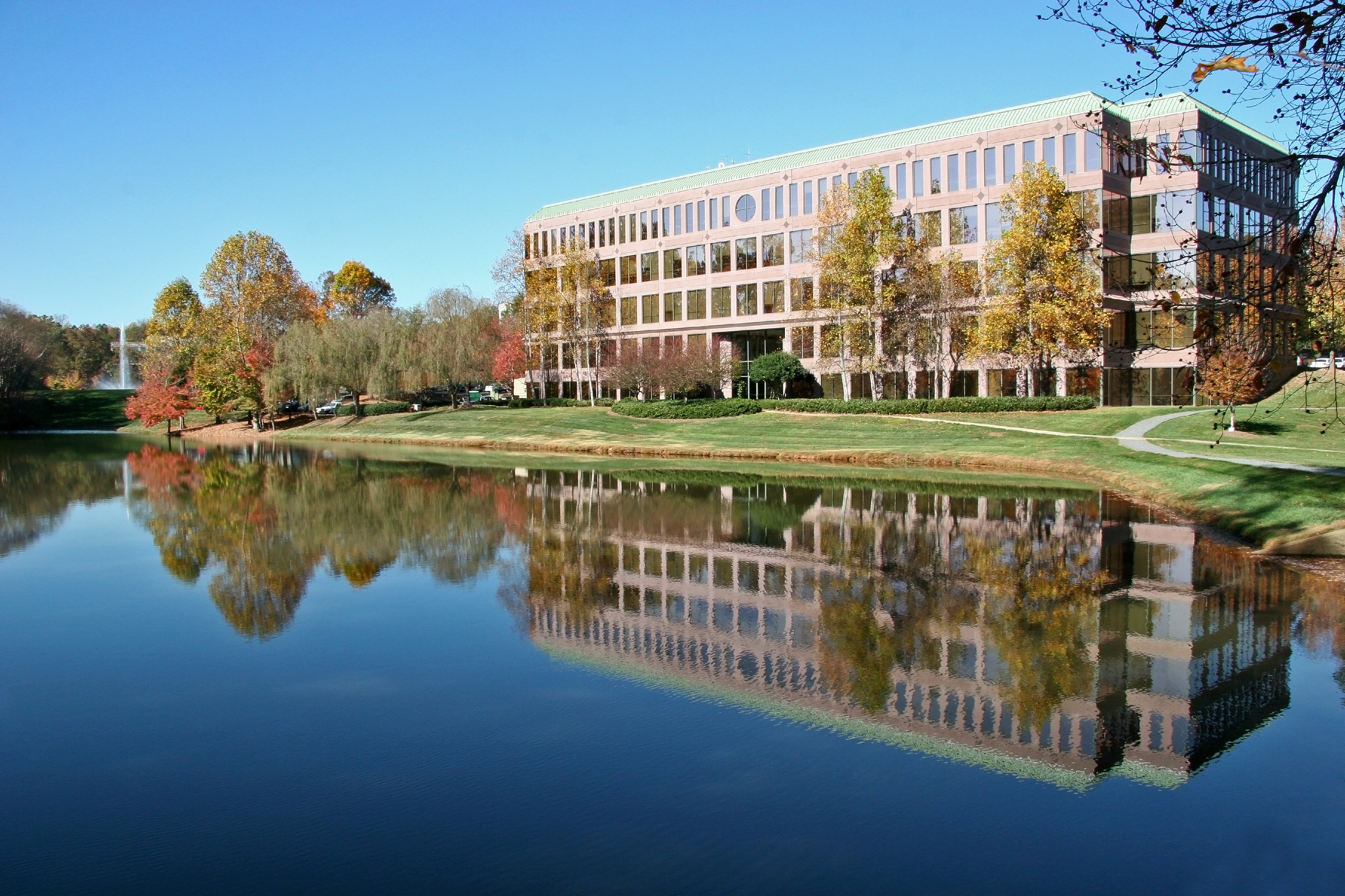 Ebern Designs Office Building Reflection - Wayfair Canada
