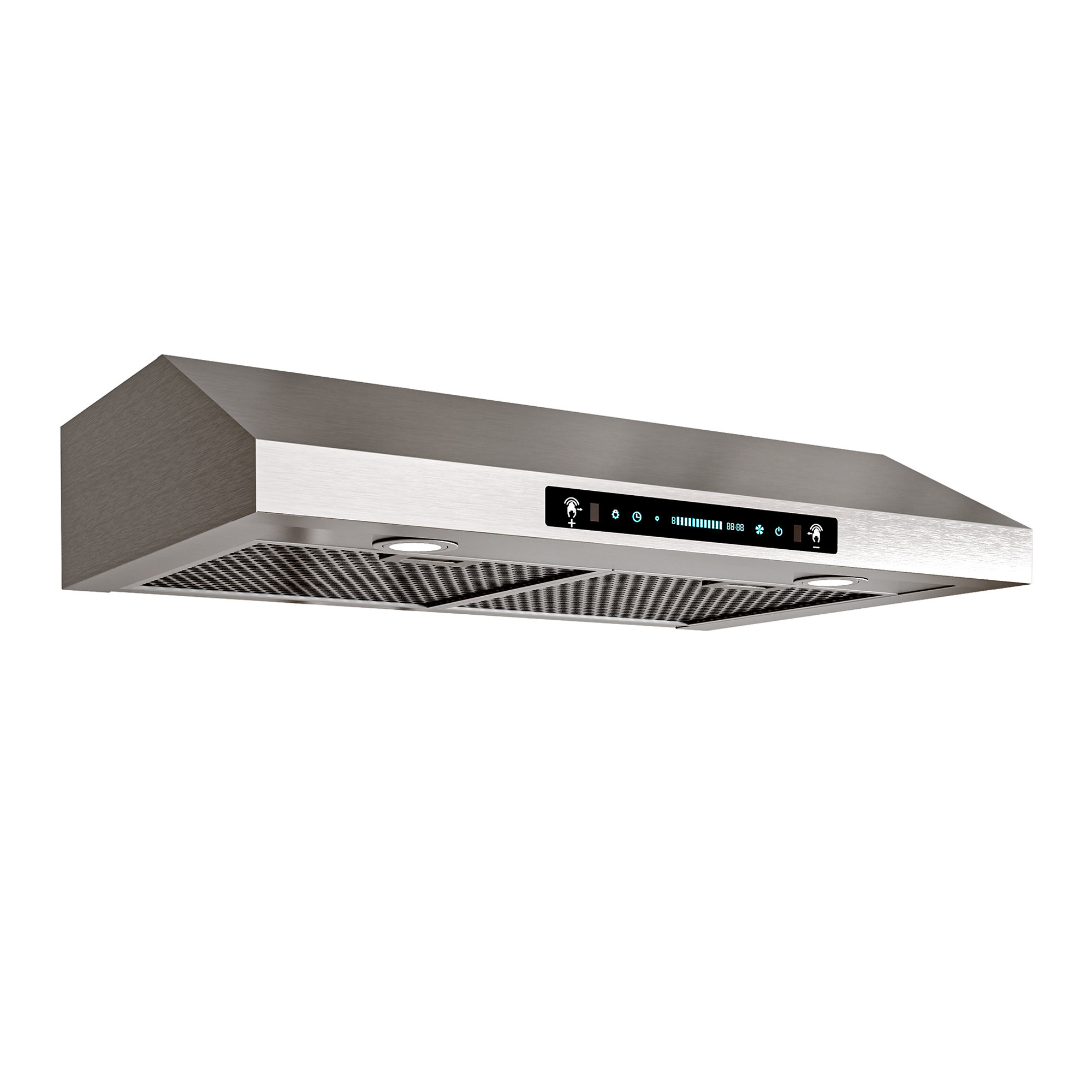 Anybee 900 CFM Ducted Under Cabinet Range Hood Stainless Steel Quiet 4 ...