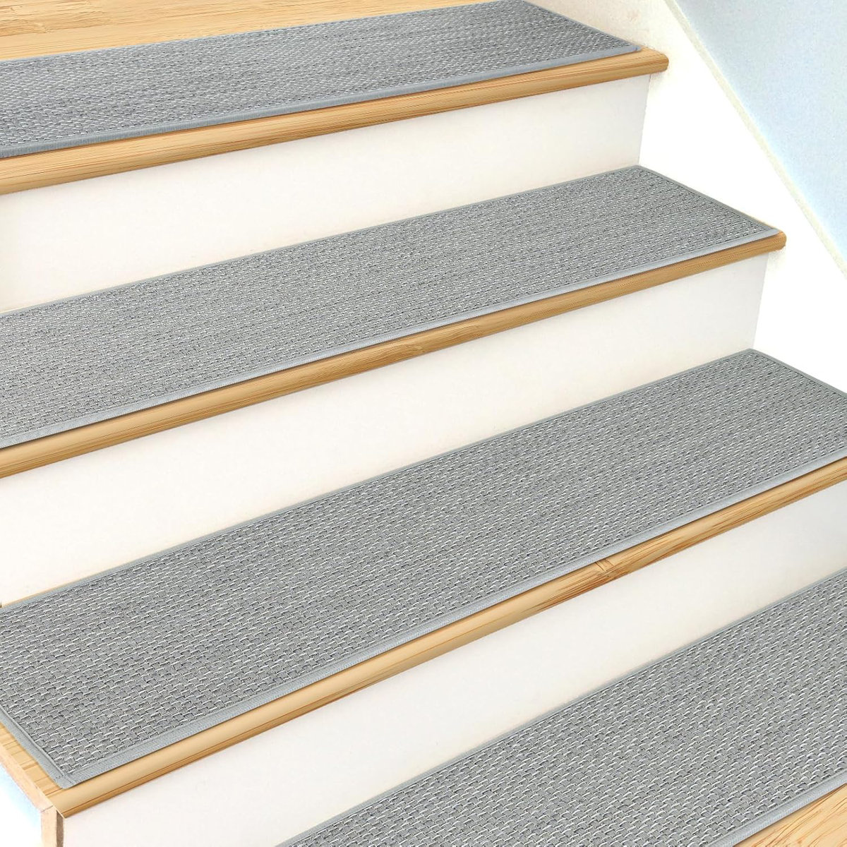 RAPTIZ Stair Treads Non Slip For Wooden Steps Indoor 9" X 36" 8 Pack ...