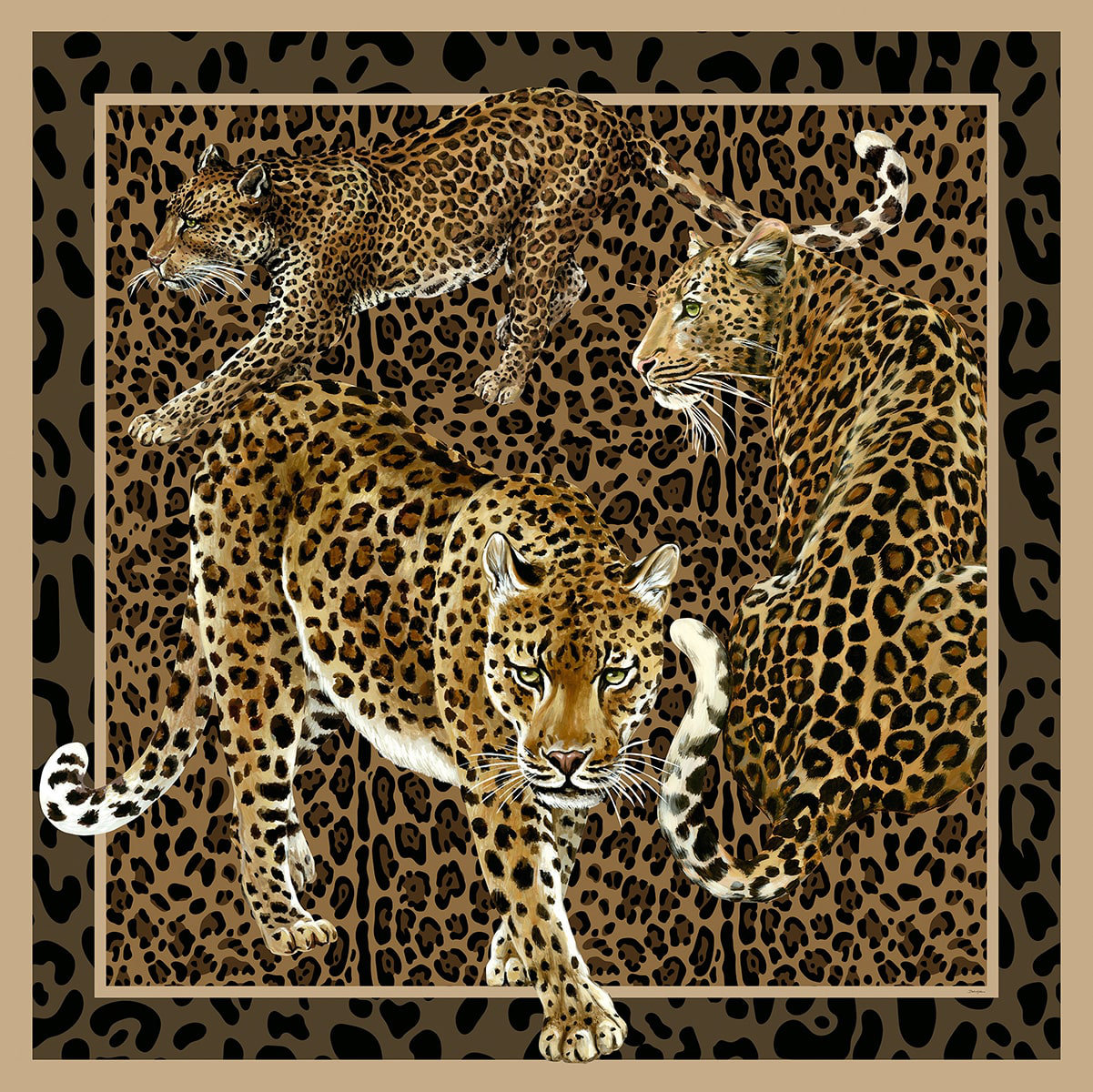 Dolce&Gabbana Casa Jemma 118' L x 9.8" W 3D Embossed Wall Mural | Wayfair