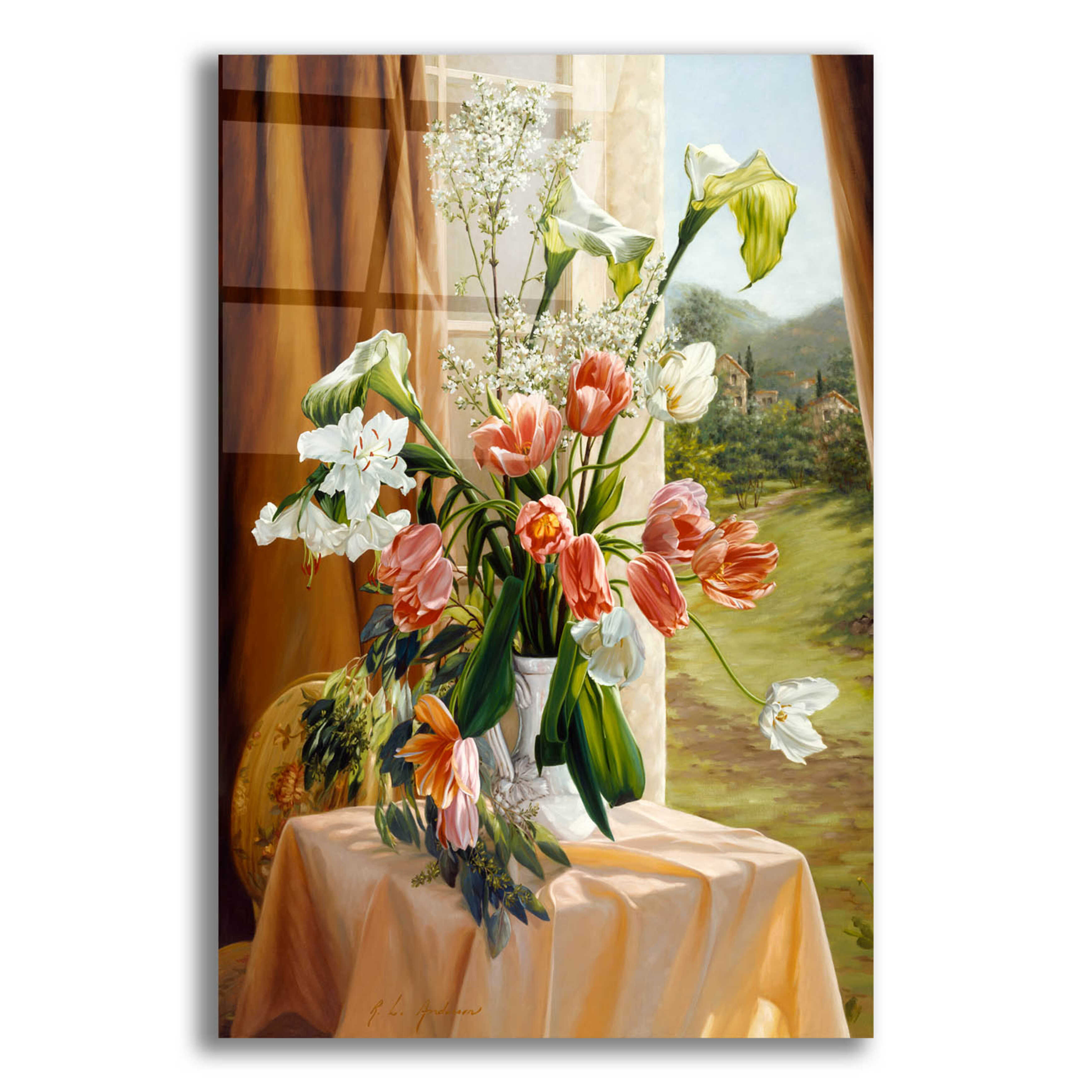 Red Barrel Studio By The Window by Robin Anderson - Unframed Print ...