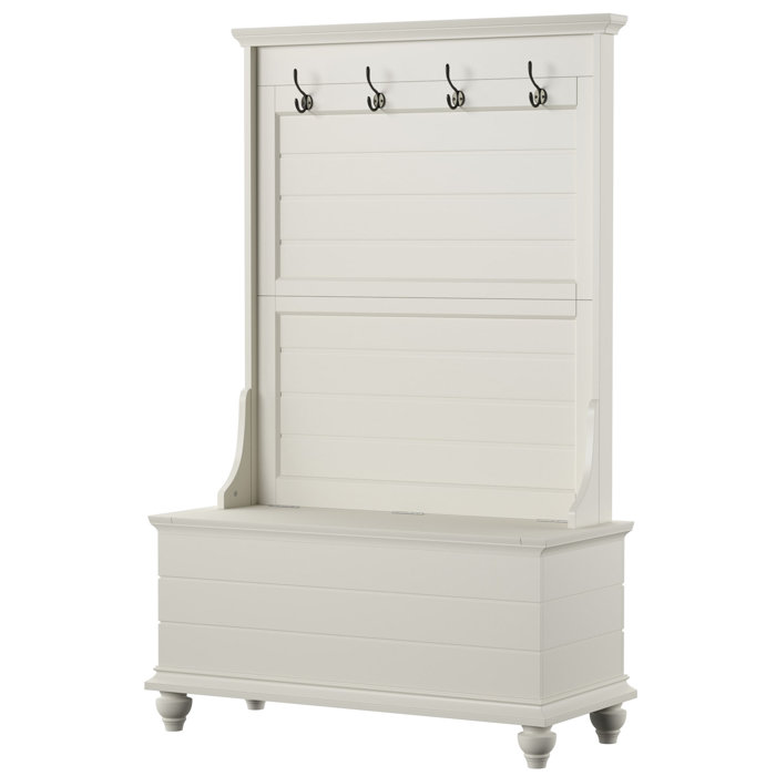 Darby Home Co Kittrell Hall Tree 40.5'' Wide with Bench & Reviews | Wayfair