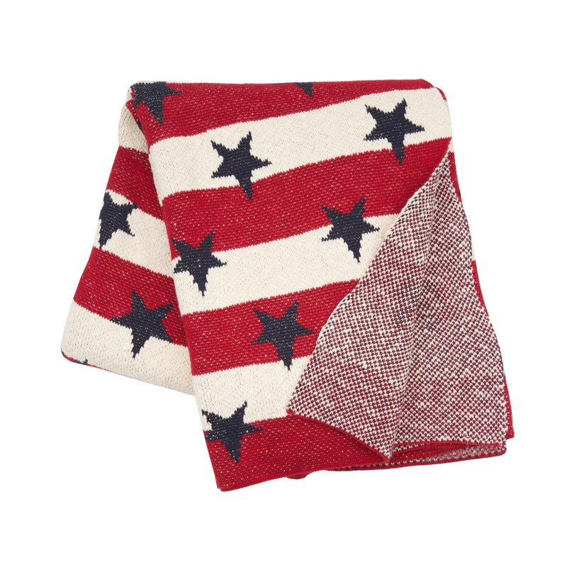 C&F Home Stars And Stripes Patriotic Throw | Wayfair