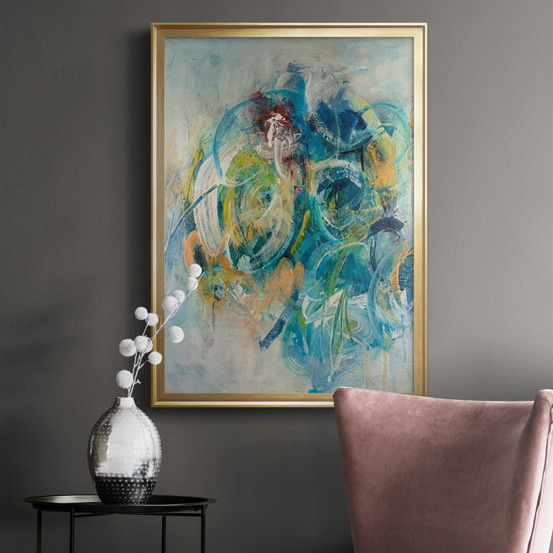 Wrought Studio™ Dequarius Silent Energy II - Picture Frame Print | Wayfair