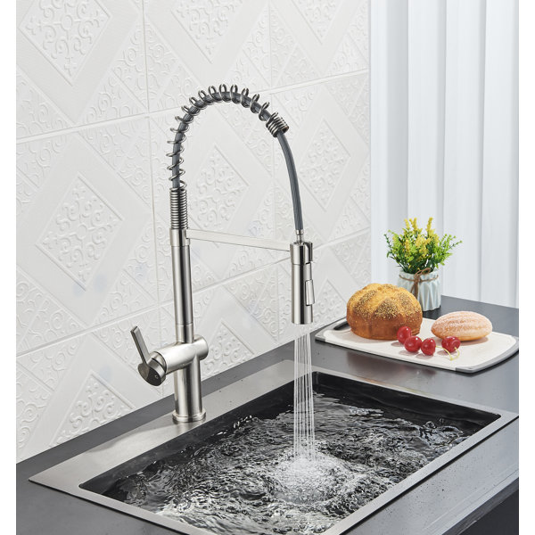 Belfry Kitchen High arch high pressure kitchen faucet, sink faucet ...