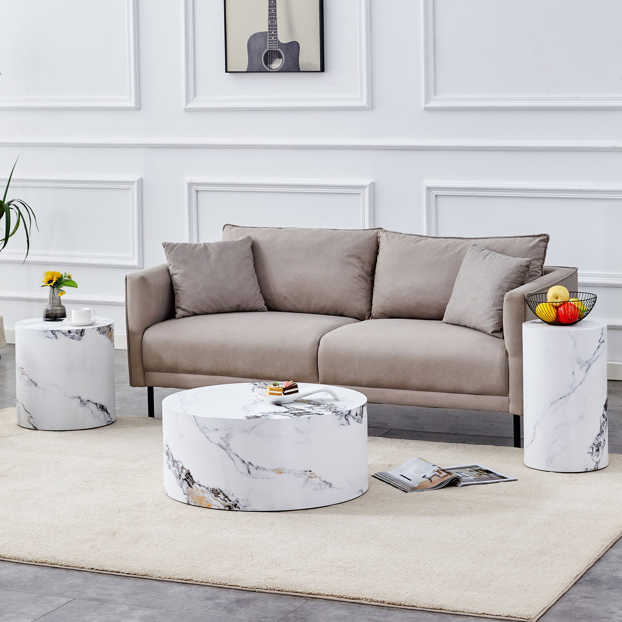 Brayden Studio® 3-Size Combo of MDF Coffee Tables: Style | Wayfair