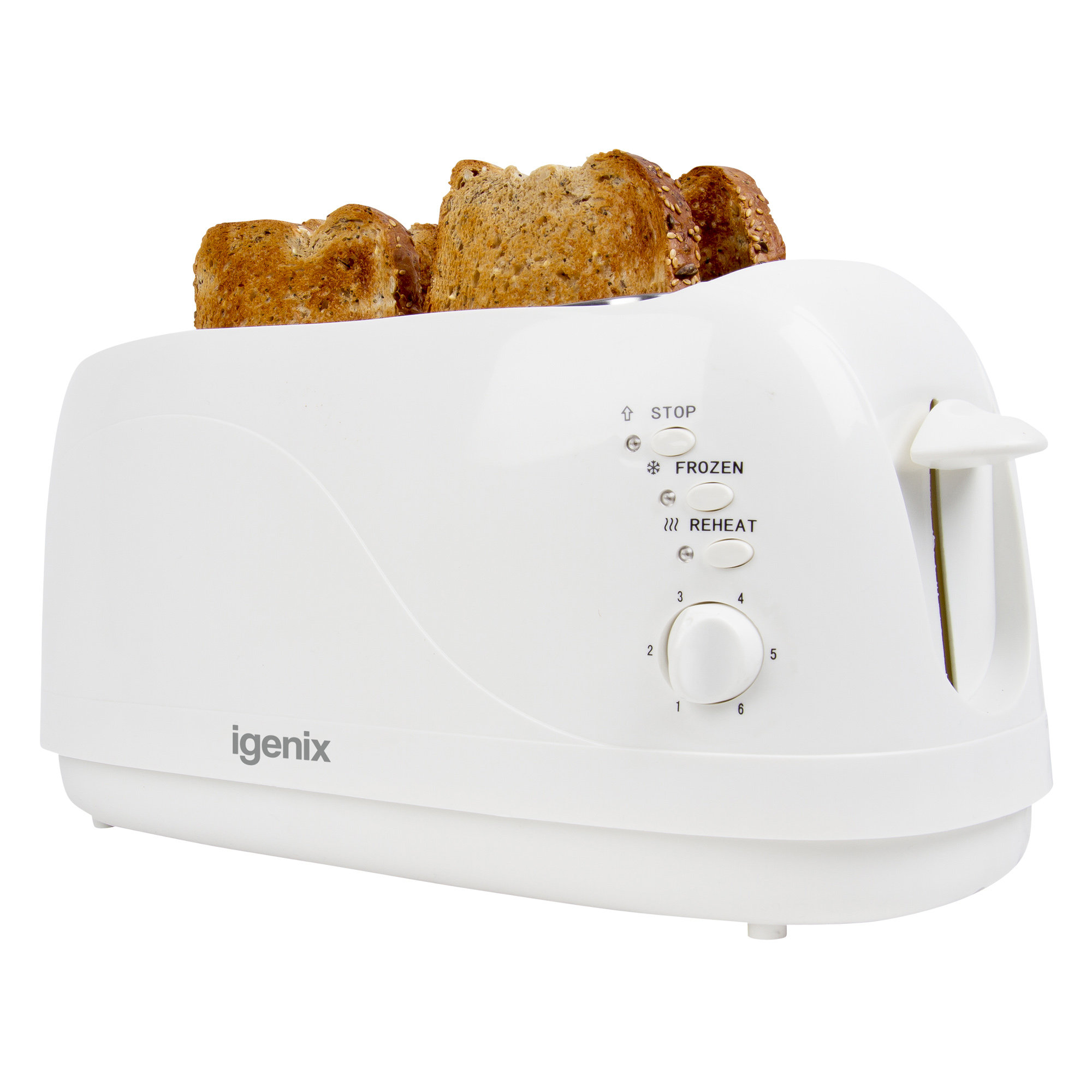 Igenix Long Slot 4 Slice Toaster & Reviews | Wayfair.co.uk