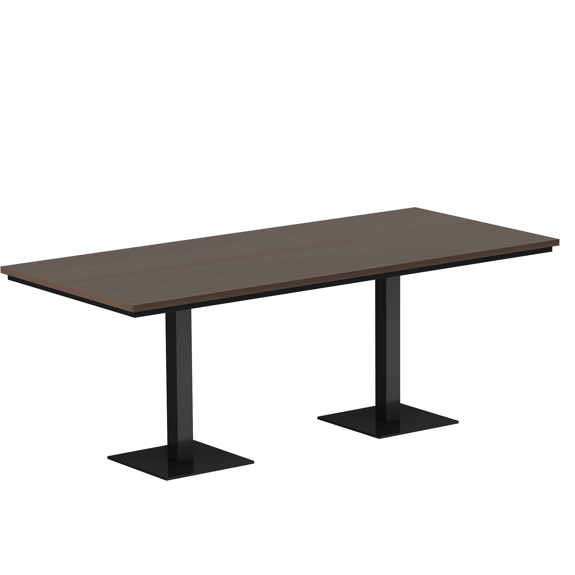 Inbox Zero Markeon 78.74" Modular Rectangular Conference Table (Set of ...