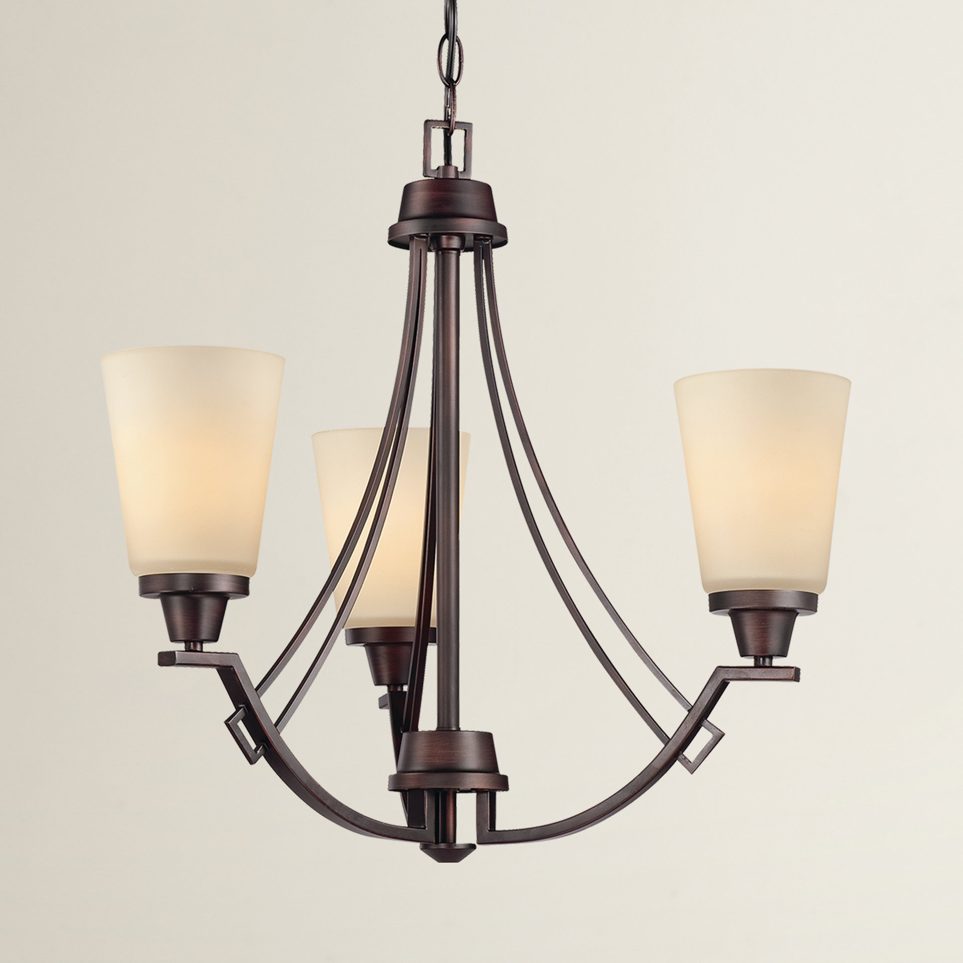 Latitude Run® Monee 3 - Light Shaded Classic / Traditional Chandelier ...