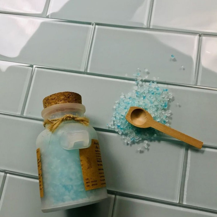 Abolos Metro 3 in. x 6 in. Glass Straight Edge Subway Wall & Pool Tile ...