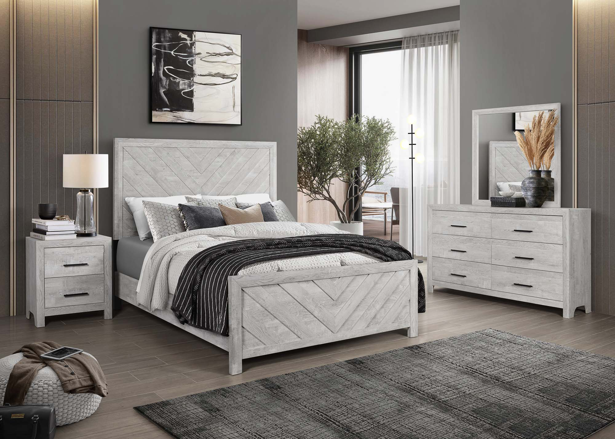 Latitude Run® Modern Style Storage Bedroom Set - Wayfair Canada