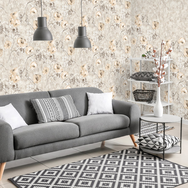 Galerie Wallcoverings Julie Feels Home Floral Roll | Wayfair