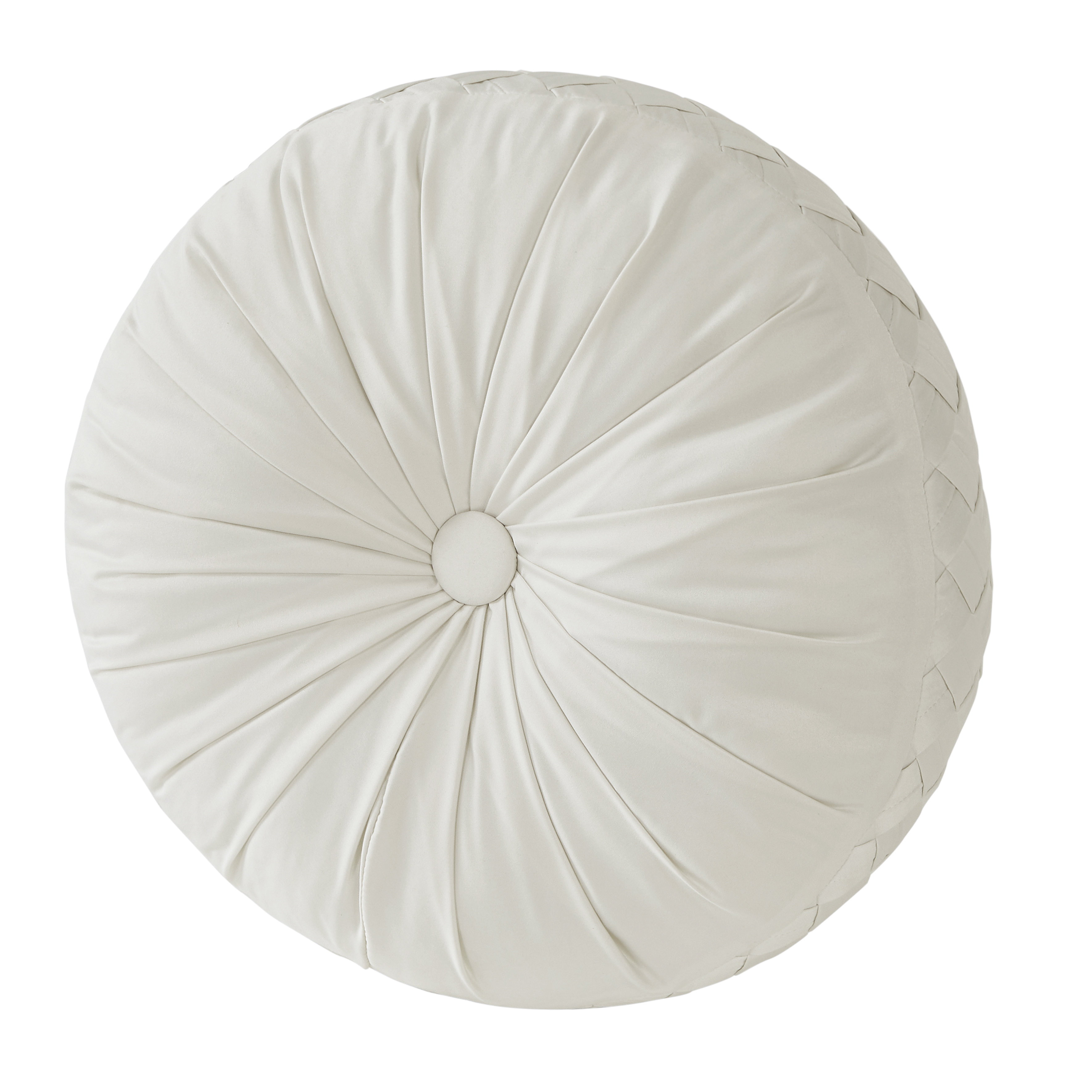 Five Queens Court Blanchard Tufted Round Decorative Throw Pillow | Wayfair