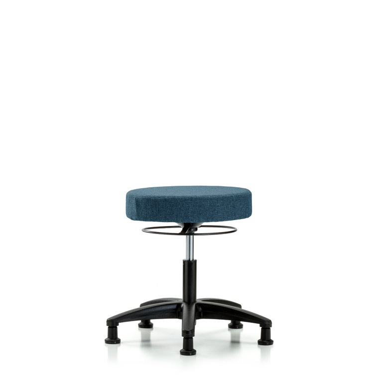 Symple Stuff Yuliana Adjustable Height Lab Stool with Wheels | Wayfair