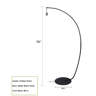 Latitude Run® Jameire 72" Arched Floor Lamp | Wayfair