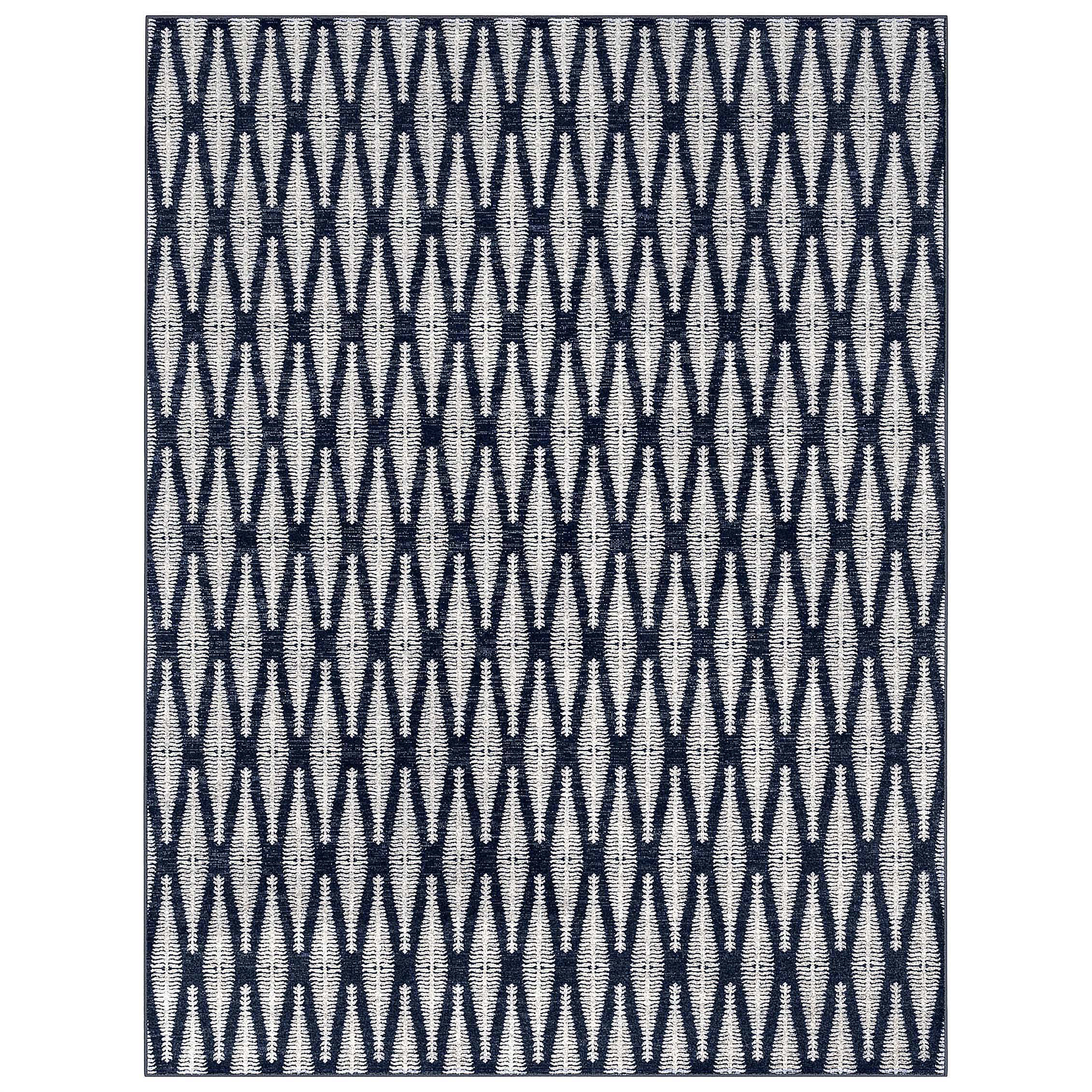 Latitude Run® Rectangle Hatina Rectangle 5.25’ X 7.5’ Area Rug | Wayfair