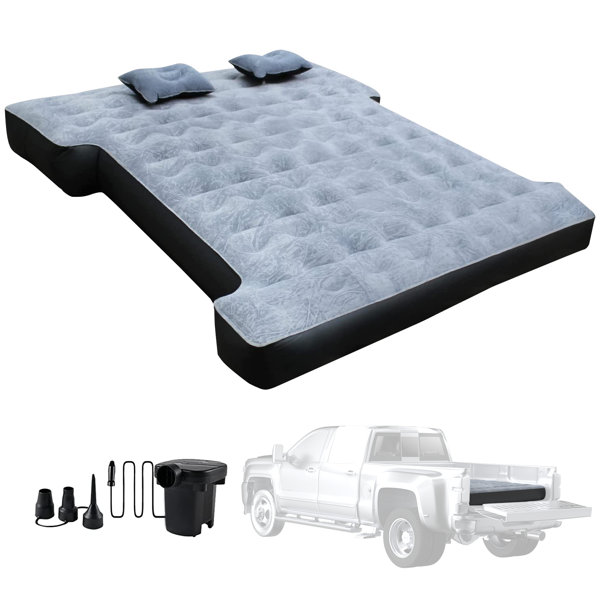 Alwyn Home Jipson Truck Bed Inflatable Air Mattress 6.0-6.5 ft for Full ...