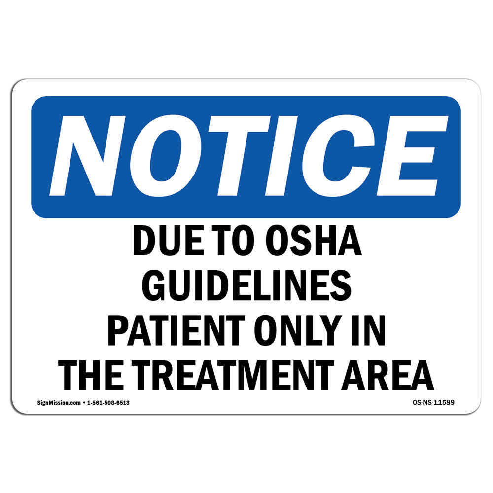 SignMission Due to Guidelines Patients Only in Sign | Wayfair
