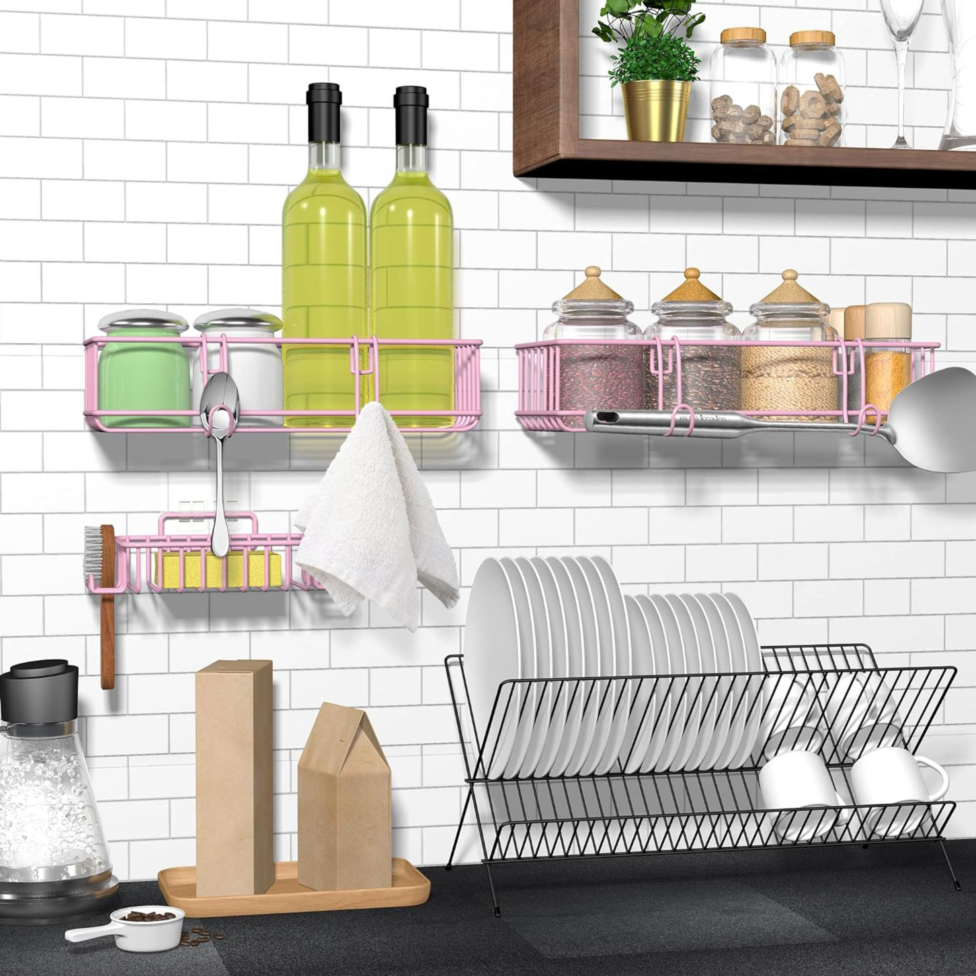 Tucker Murphy Pet™ Shower Caddy, Shower Organizer For Bathroom, 3-Pack ...