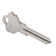 Prime-Line Kwikset KW10 Key Blank, Nickel Plated Brass, 6-Pin, Use W ...