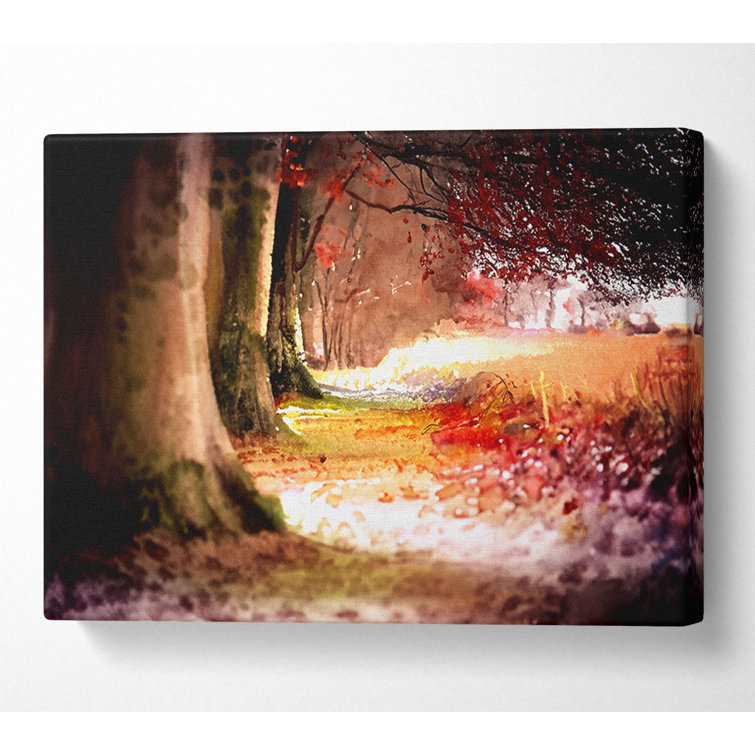 ClassicLiving Beech Autumn Trees - Wrapped Canvas Art Prints | Wayfair ...