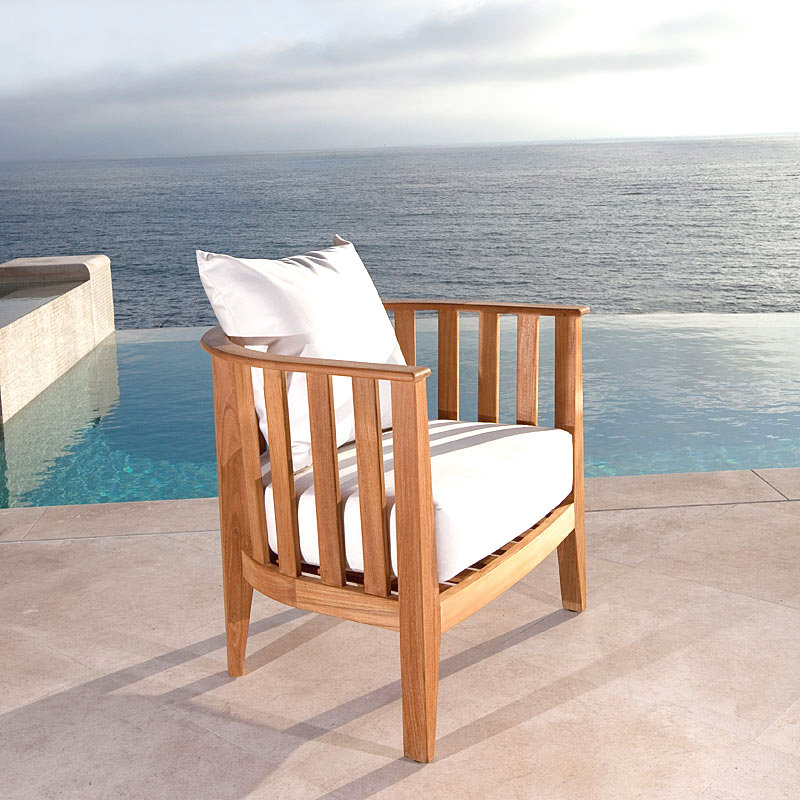 Westminster Teak Teak Patio Chair with Cushions | Wayfair