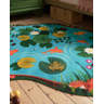 PlayGround rugs by Momeni Momeni Playground Pond Blue Kid Rug | Wayfair