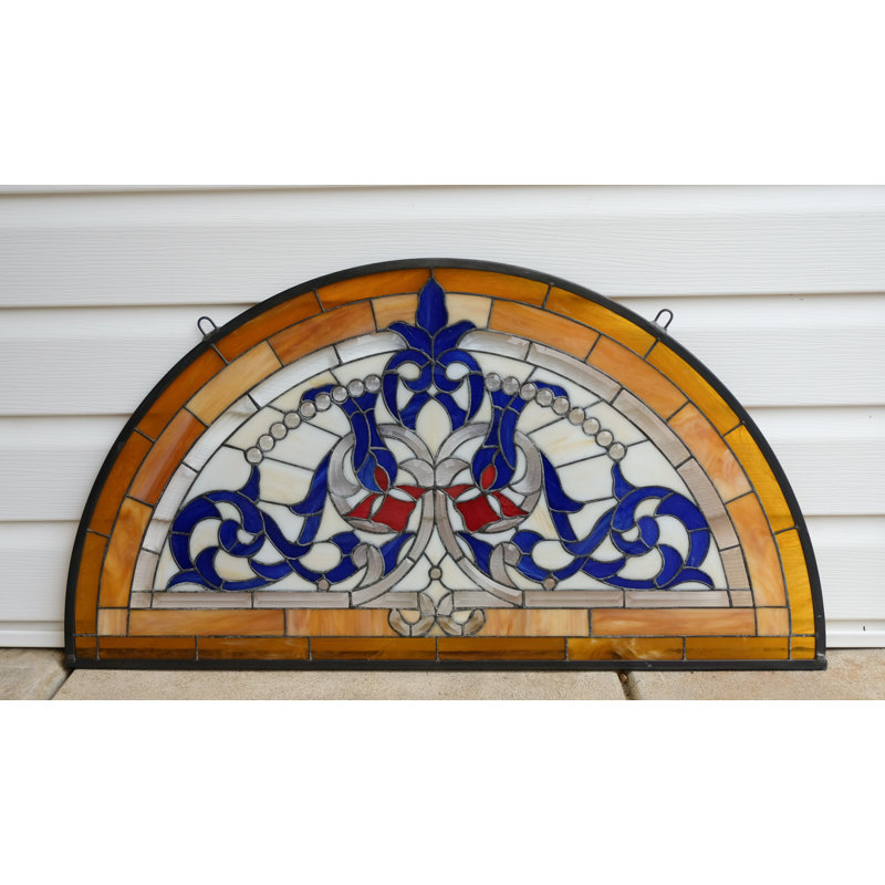 World Menagerie Stained Glass Window Panel & Reviews | Wayfair