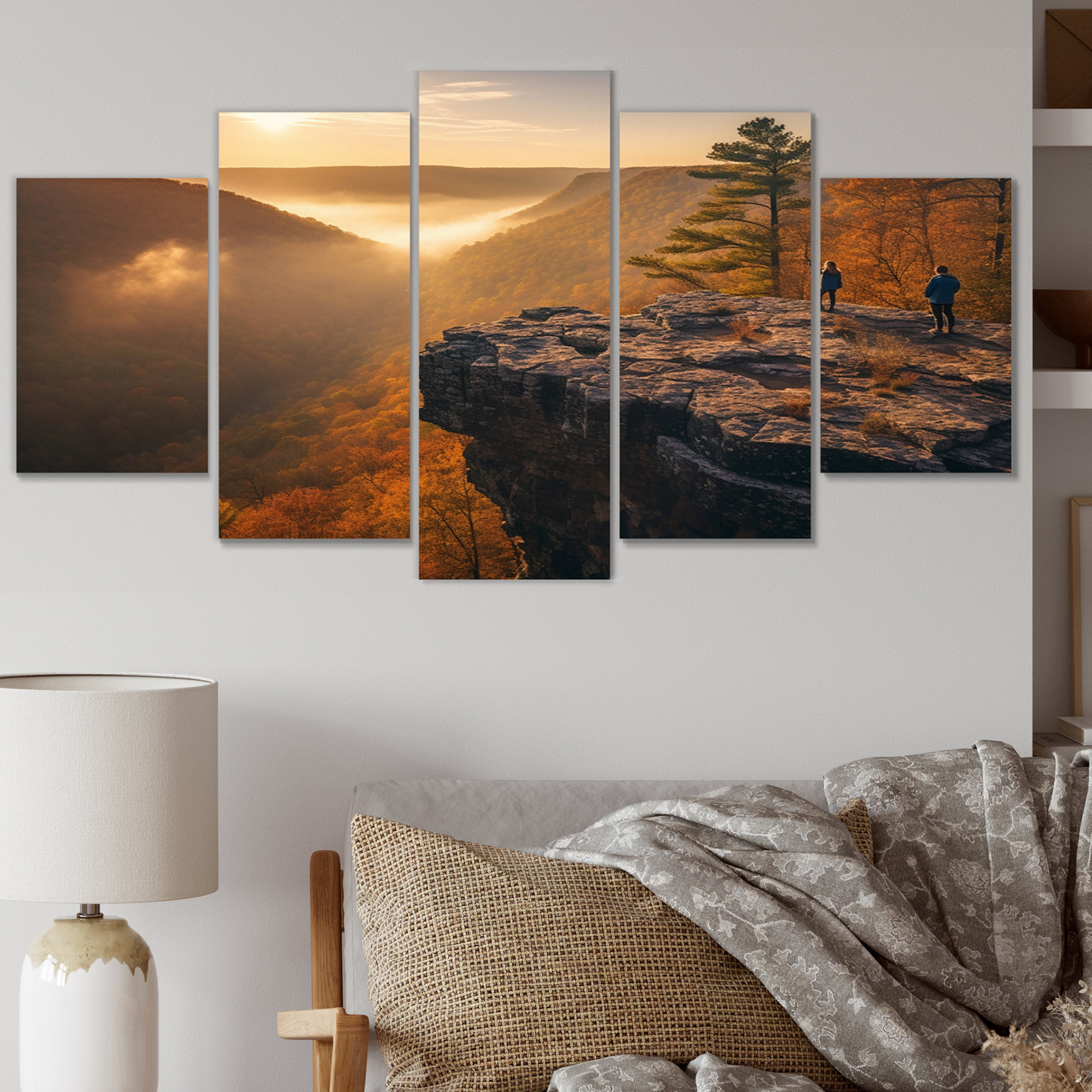 Millwood Pines Arkansas Whitaker Point II On Canvas 5 Pieces Print ...