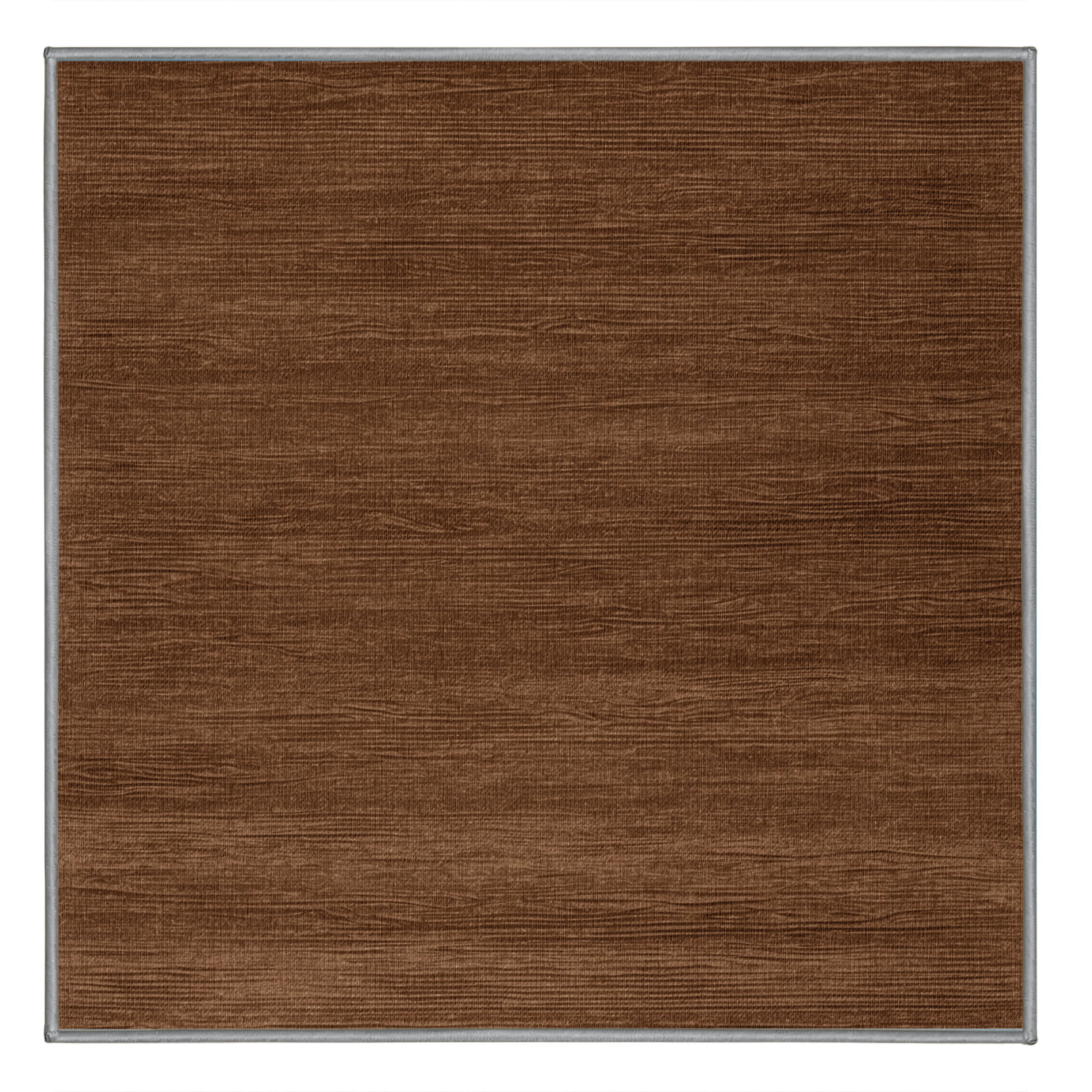 Hokku Designs Machine Washable Solid Brown Area Rug | Wayfair