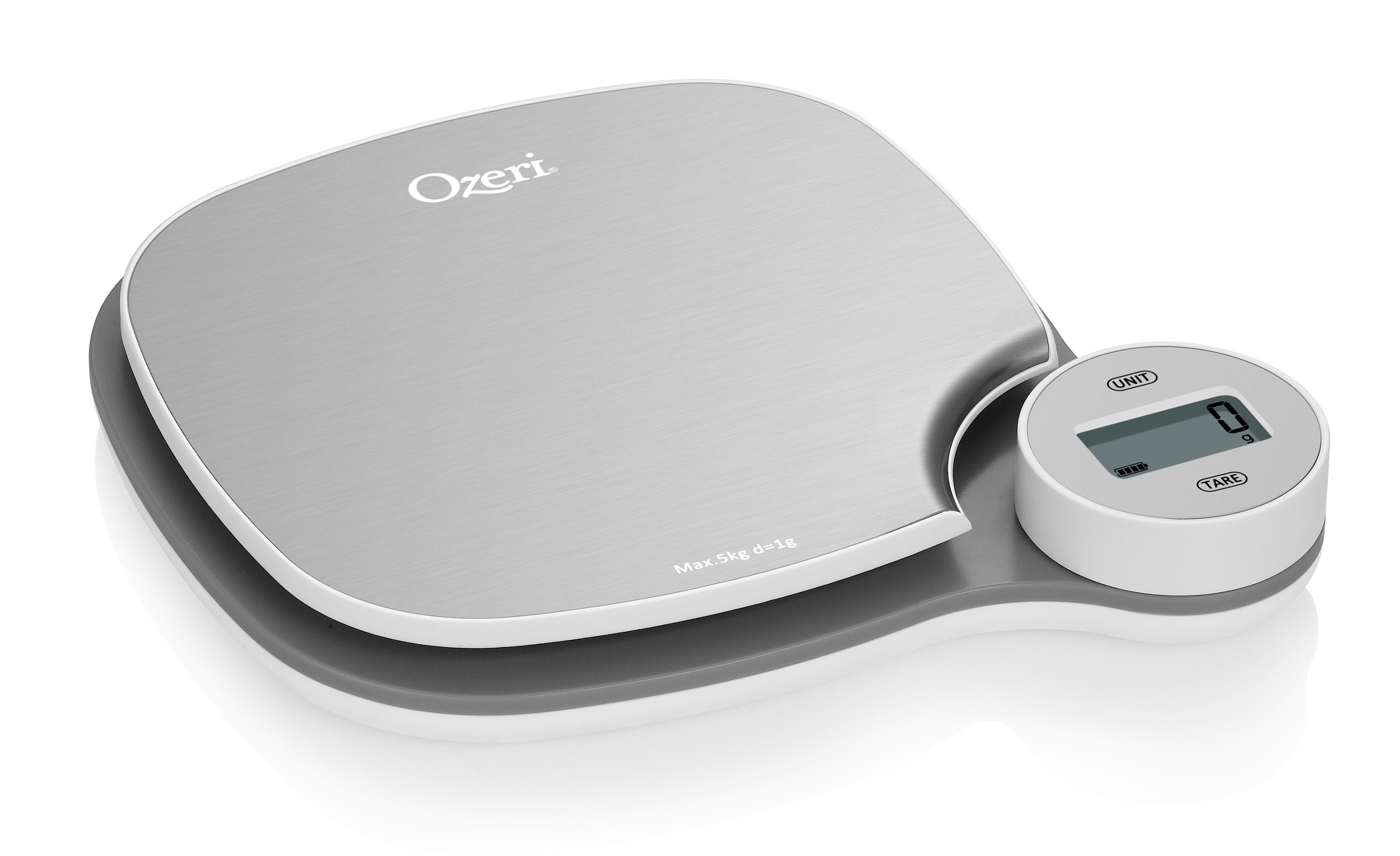 Ozeri Zk27 Kitchen Scale In Stainless Steel, With Battery-Free Kinetic ...