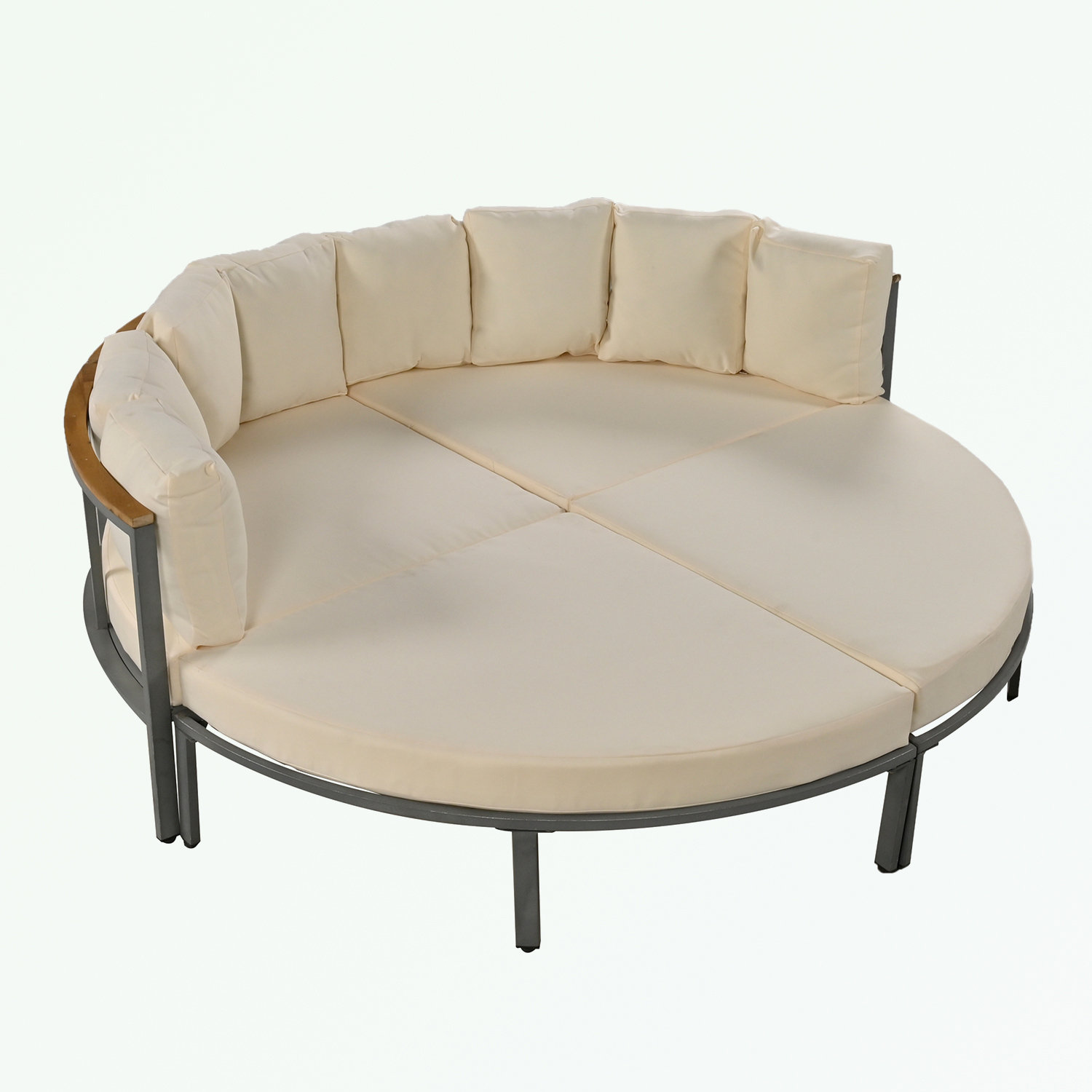 Latitude Run® Elula 4 - Person Outdoor Seating Group with Cushions ...