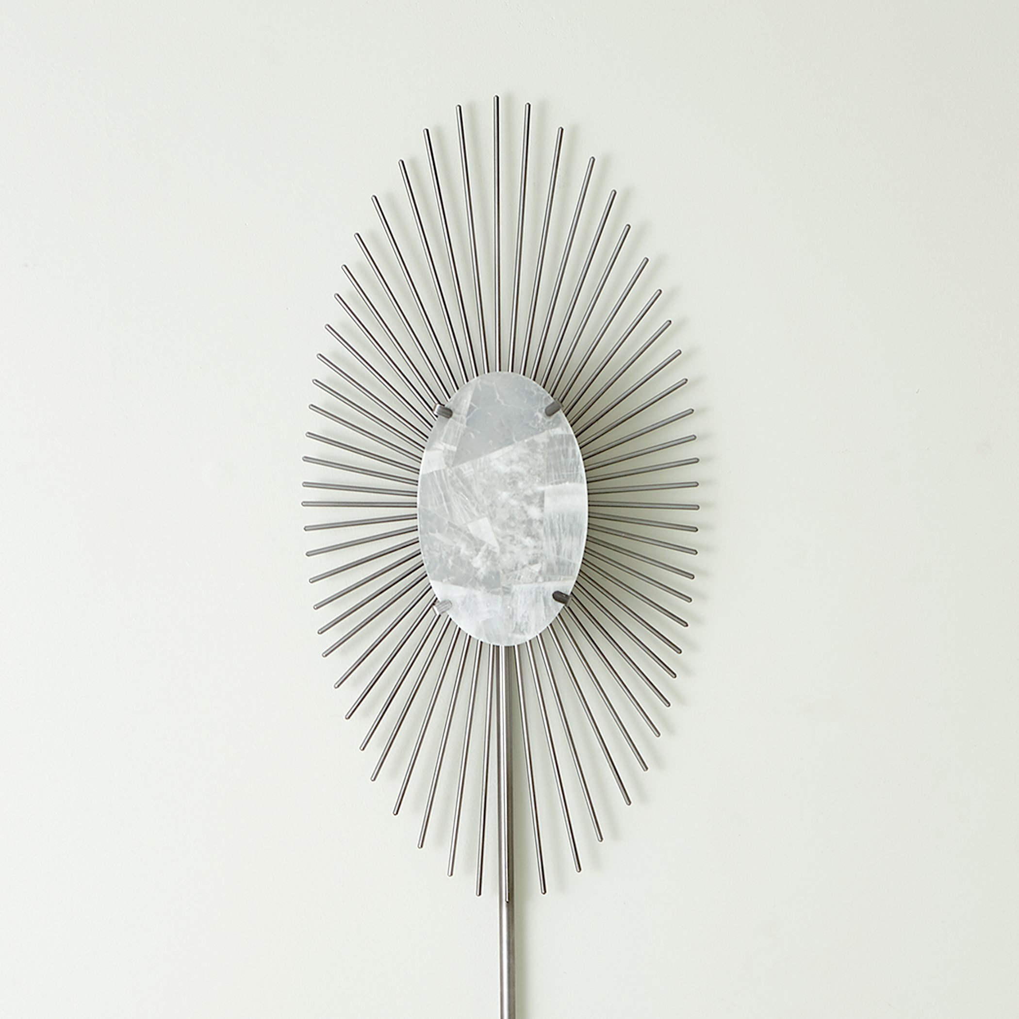 Signature III Quartz Radial Burst Electrified Wall Sconce | Perigold