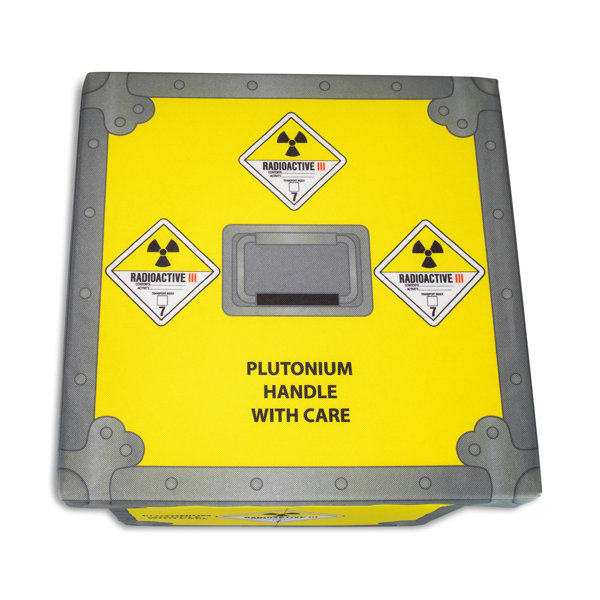 Ukonic Back To The Future Plutonium Fabric Box | Wayfair