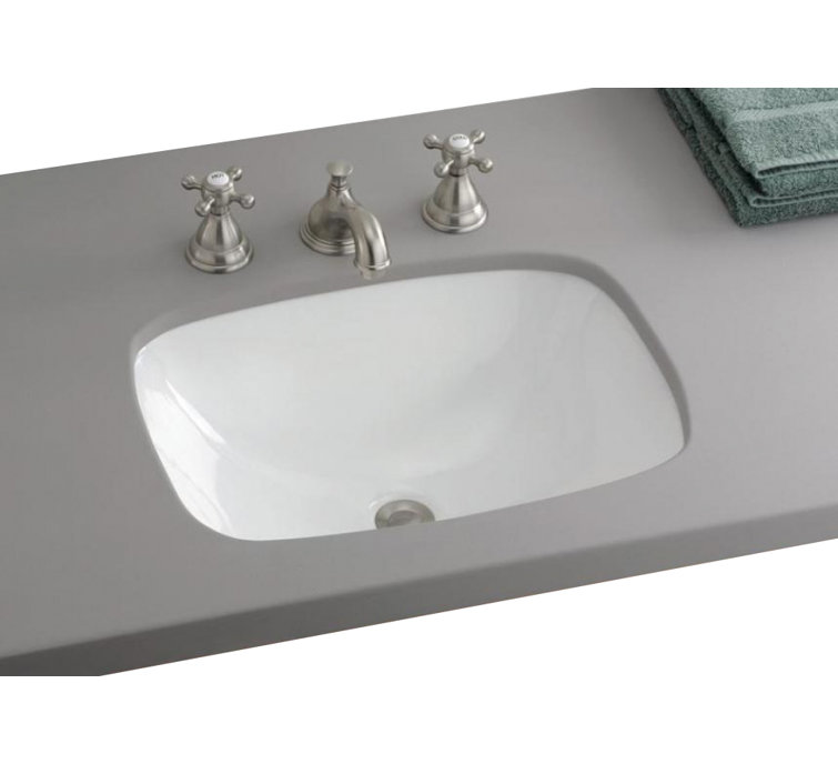 CheviotProducts Cheviot Products Ibiza 12.875'' White Vitreous China ...